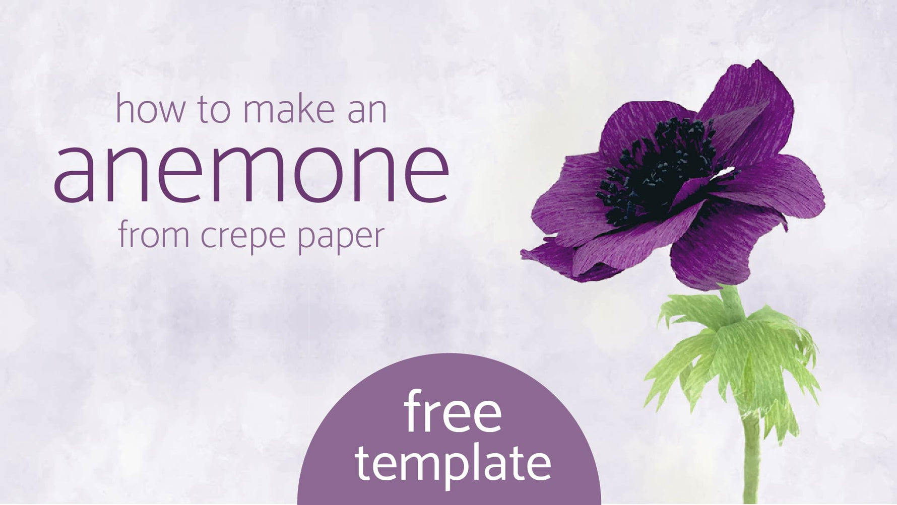 How To Make A Paper Anemone – Ta Muchly Paper Blooms