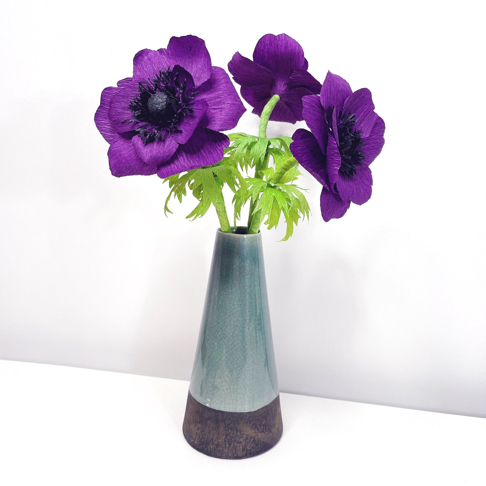 How To Make A Paper Anemone - Cricut Maker – Ta Muchly Paper Blooms